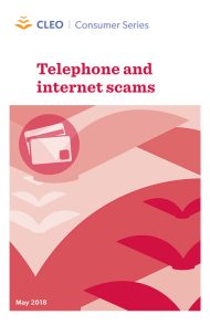 What can I do if I am a victim of a scam? - CLEO (Community Legal ...